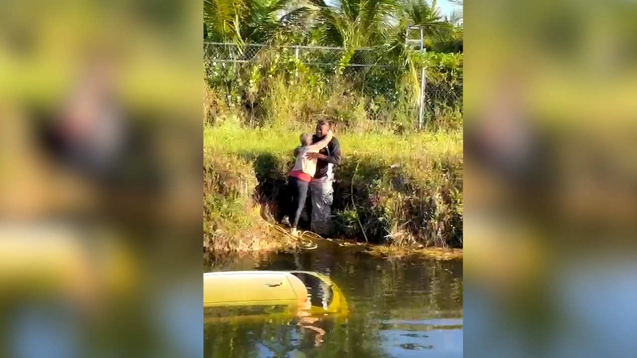 Paramotor pilot helps rescue stranded woman in Florida canal | Miami Herald