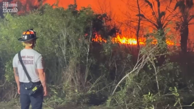 Brush fire closes Florida Keys roads, causing delays | Miami Herald