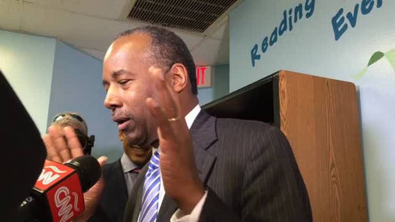HUD secretary Carson: Government is encouraging use of private funding ...