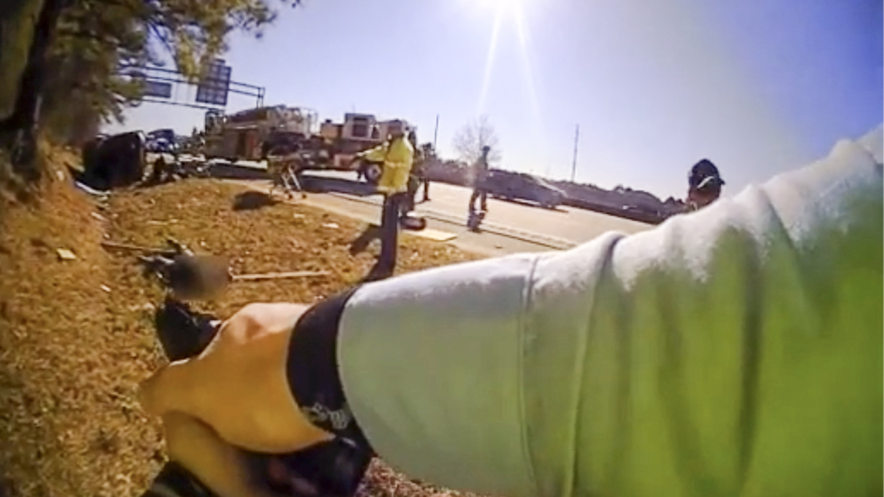 Raleigh police body camera video from officer arriving after shooting ...