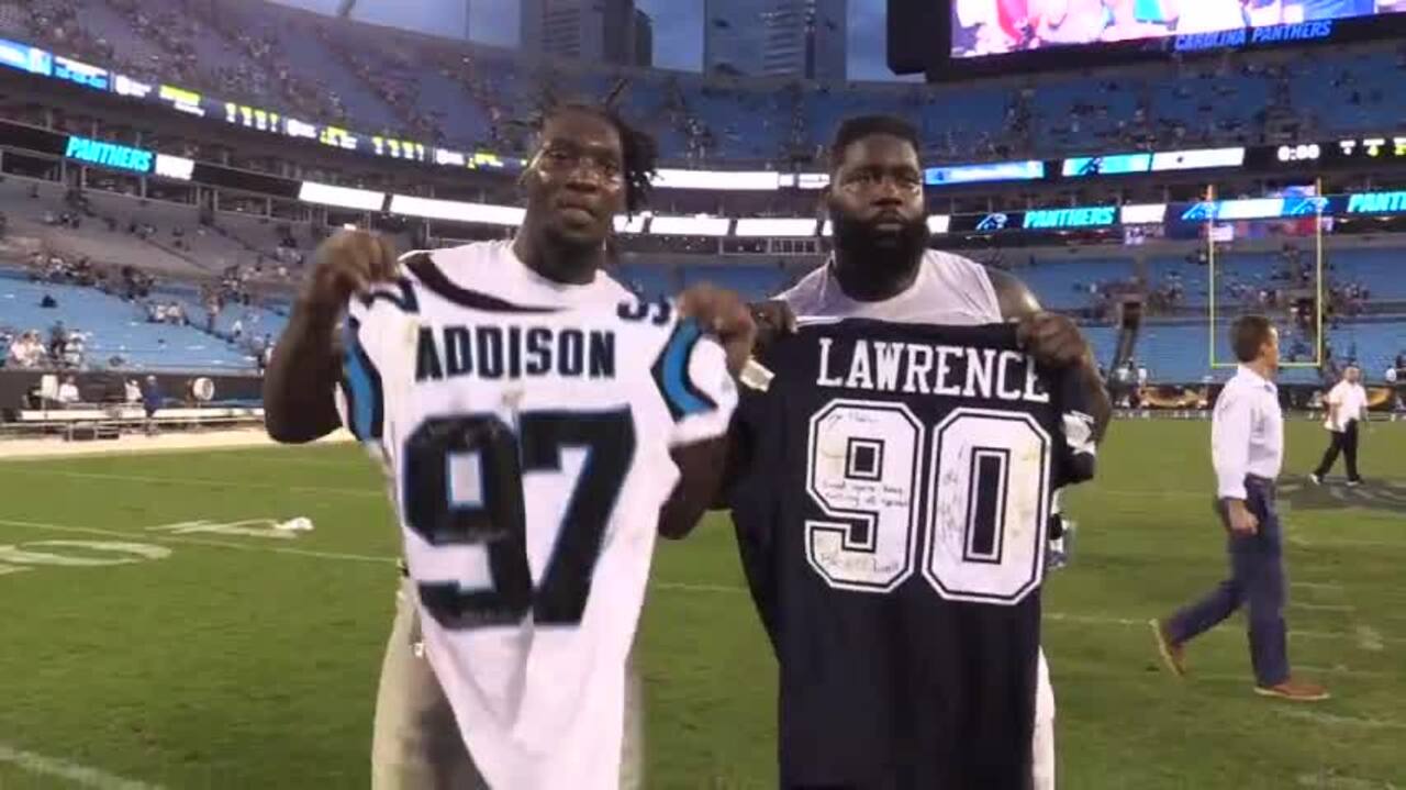 Mario Addison picks up signed jersey | Belleville News-Democrat