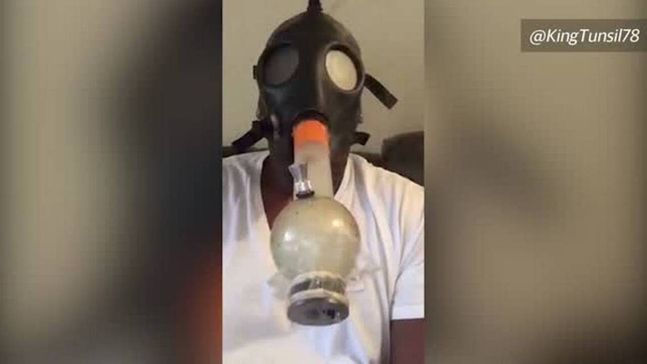 VIDEO: Laremy Tunsil's gas mask bong video leaks before NFL Draft ...