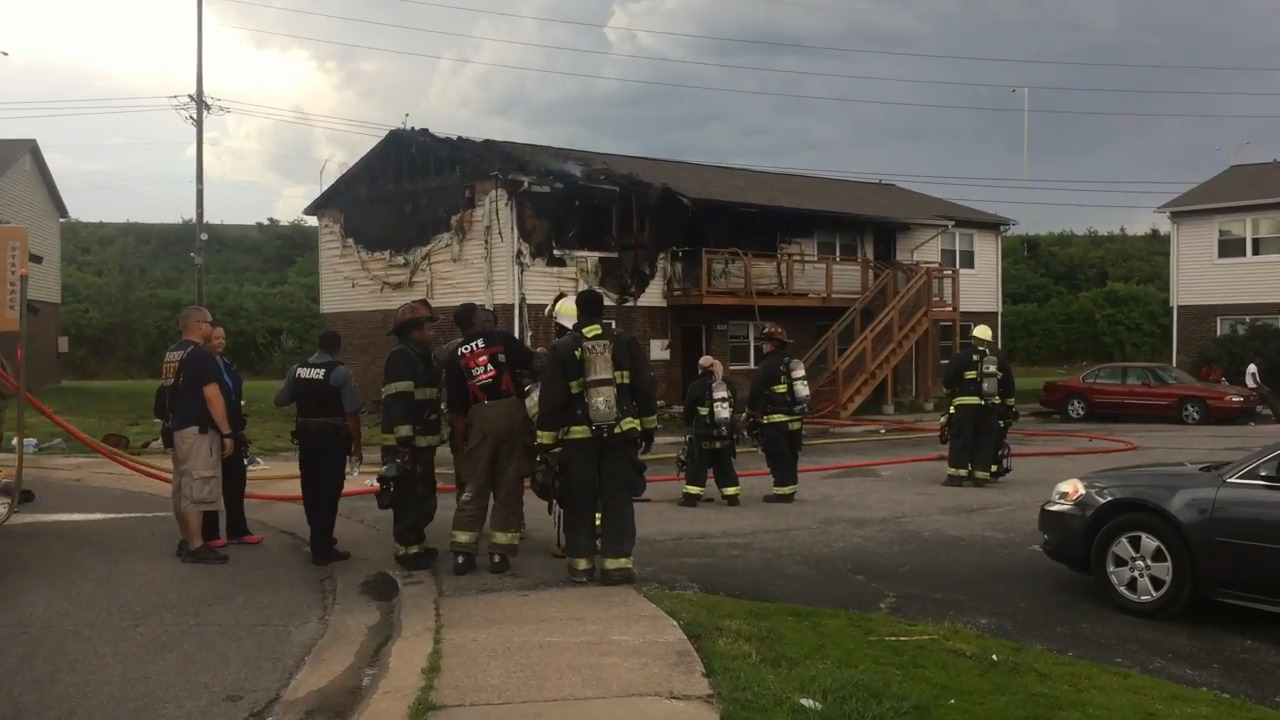 Apartment building fire in Alorton, IL displaces seven | Durham Herald Sun
