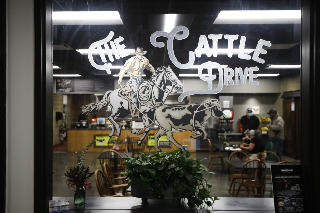 The Cattle Drive restaurant at the Blue Grass Stockyards | Lexington ...