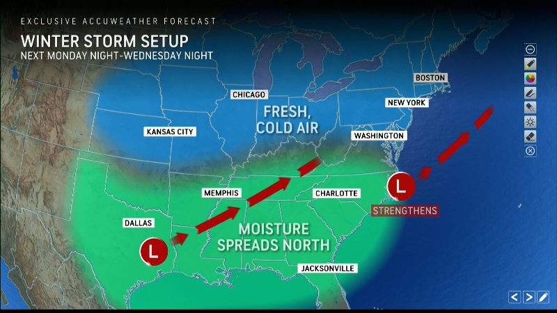 United States National Winter Weather Forecast | AccuWeather
