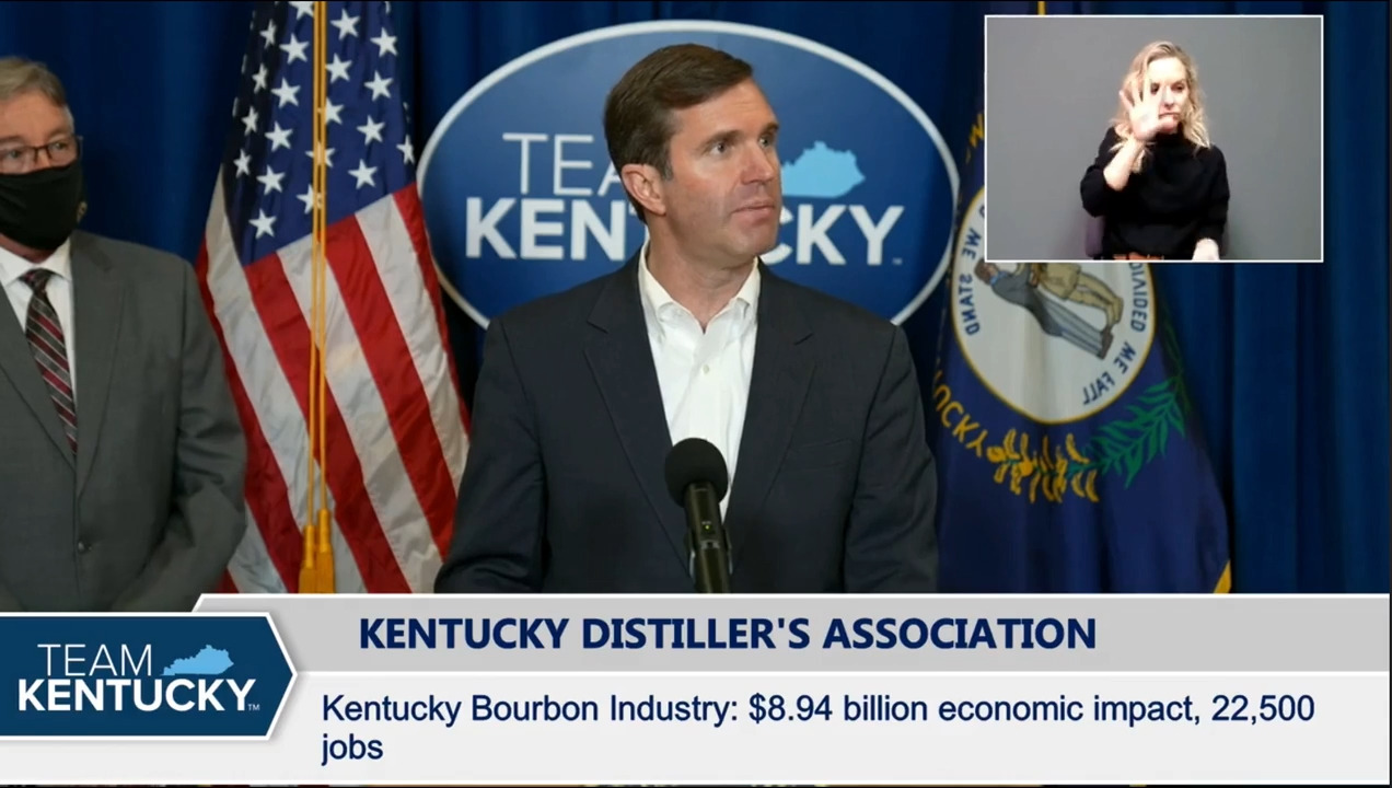 Beshear and Kentucky distillers release economic impact study ...