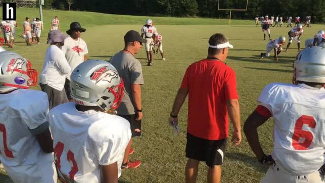 Behind the scenes with South Pointe football: Tuesday practice | Rock ...