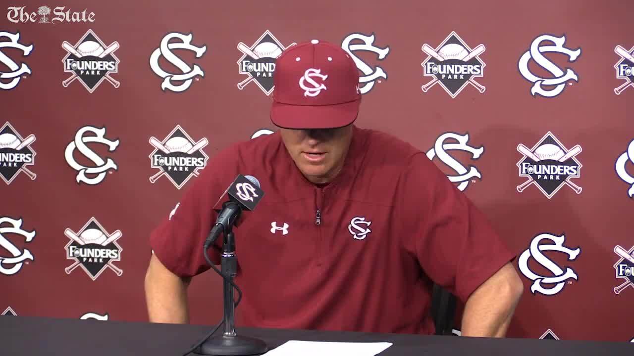 Gamecock's baseball coach discusses win over George Washington | The State