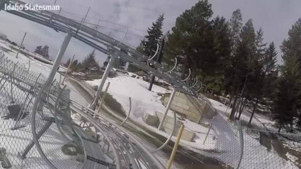 It's all downhill from here: Bogus Basin's new mountain coaster ...