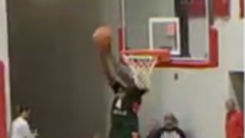 WATCH: Jaxon Dollar's big dunk | Charlotte Observer
