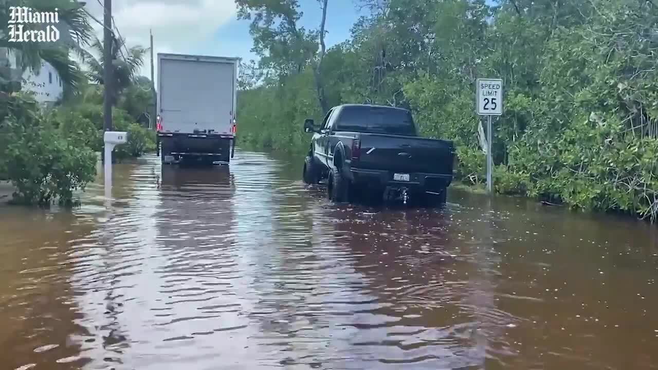 Key Largo remains flooded days after Hurricane Ian | El Nuevo Herald