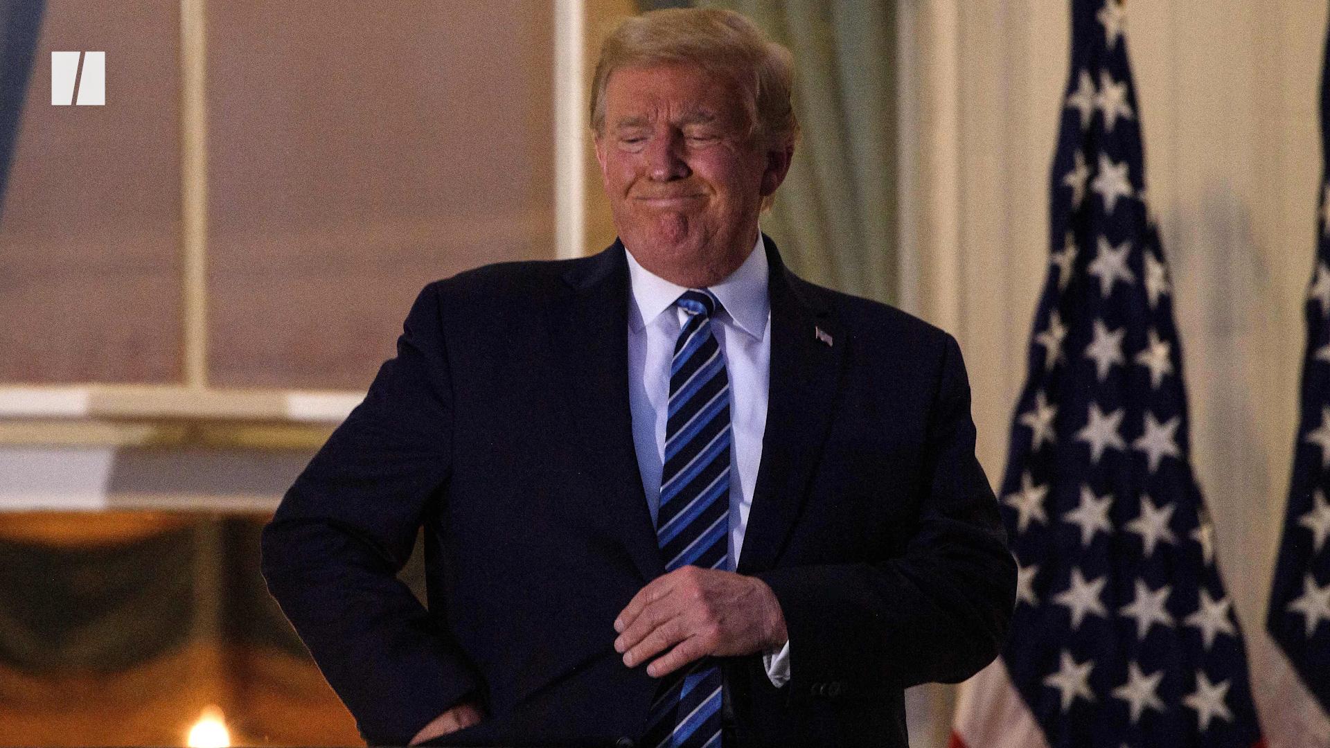 Viral Video Shows Maskless Florida Gov High-Fiving Trump Fans, Then ...