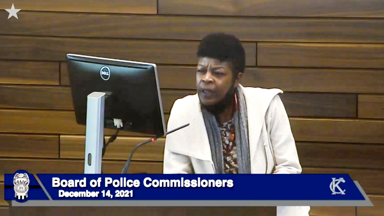 Activists protest at KC police board, call for chief’s removal | Kansas ...