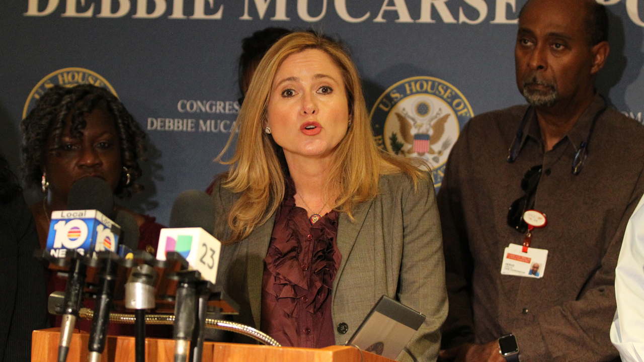 U.S. Representative Mucarsel-Powell speaks about Congressional response ...