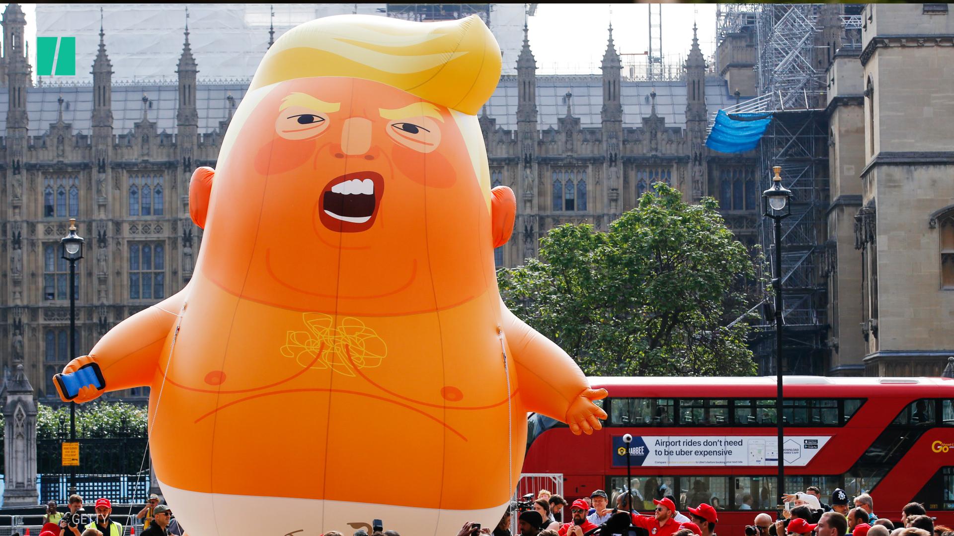 Trump Baby Blimp To Soar Again For President's UK Visit | HuffPost ...
