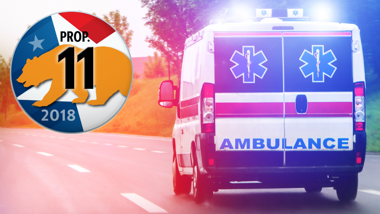California Prop 11: What is private ambulance initiative? | San Luis ...