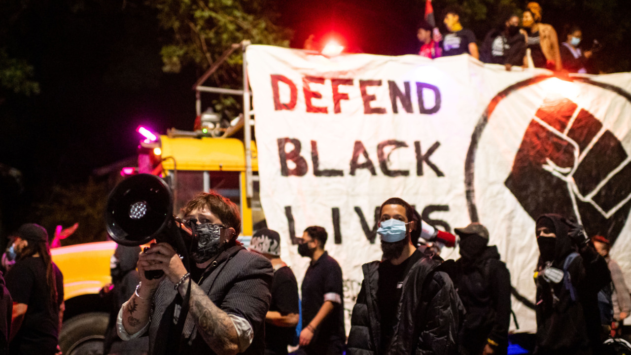 'No Matter What President' Anti Police-Terror Project protest ...