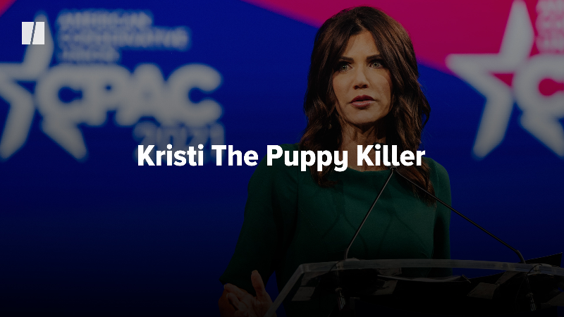RIP Bluey: ‘Late Show’ Trashes Kristi Noem With Sinister Cartoon Spoof ...