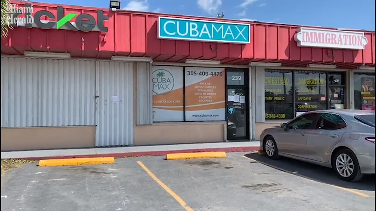 Dozens of businesses in Miami are seen affected by the closure of Cuba ...