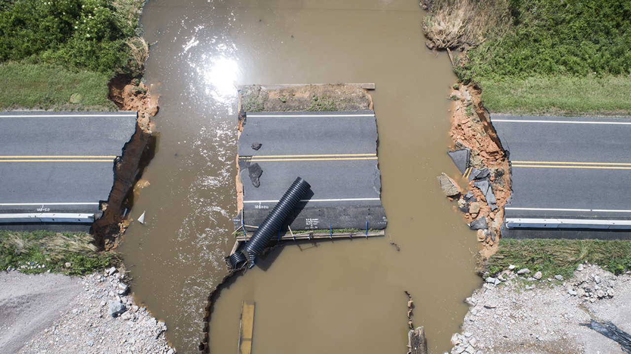 US 401 reopens six weeks after storm washed out pavement | Raleigh News ...