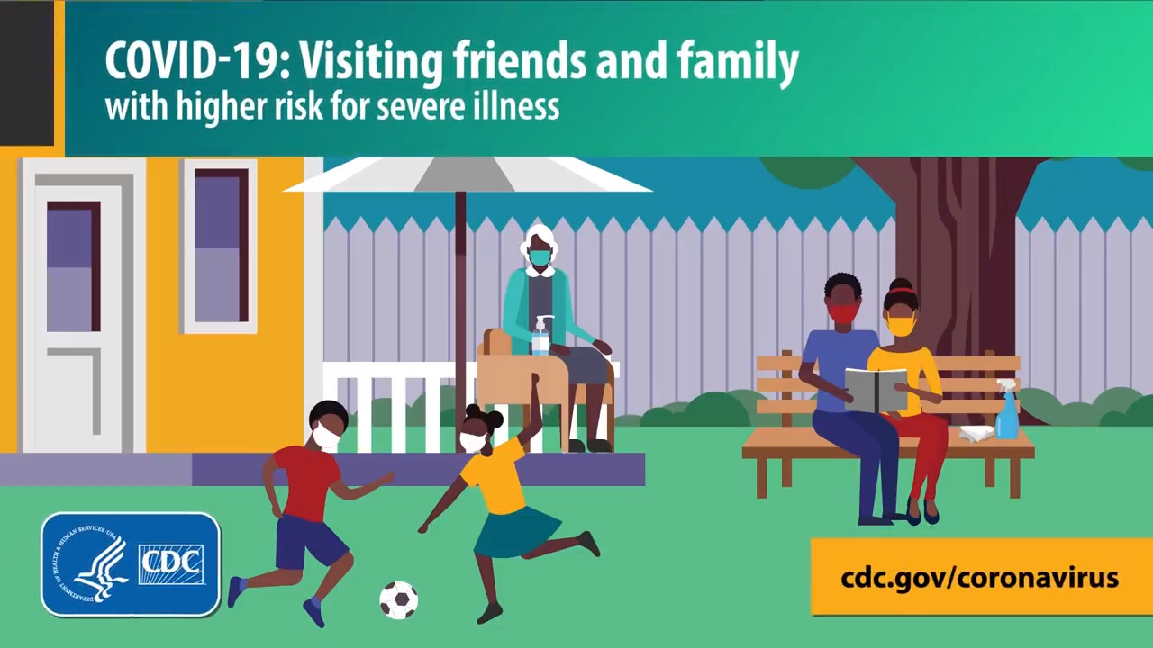 CDC guidelines on visiting those at higher risk of COVID-19 infection ...