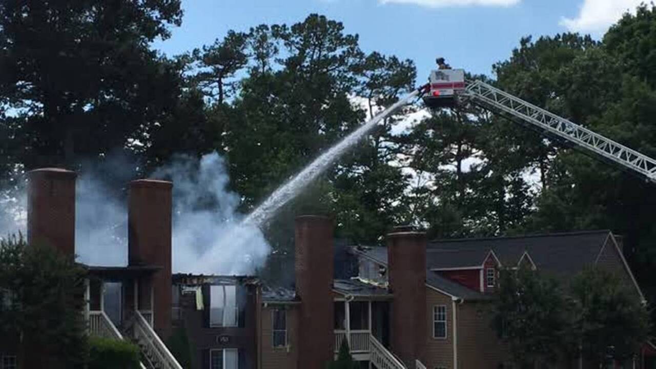 Raleigh Fire Department responds to homes ablaze on Prince George Lane ...