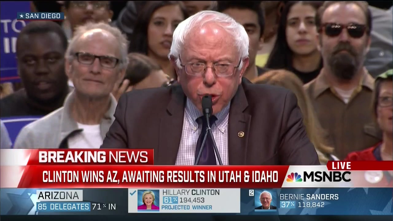 Bernie Sanders Triumphs In Utah's Democratic Presidential Caucus ...