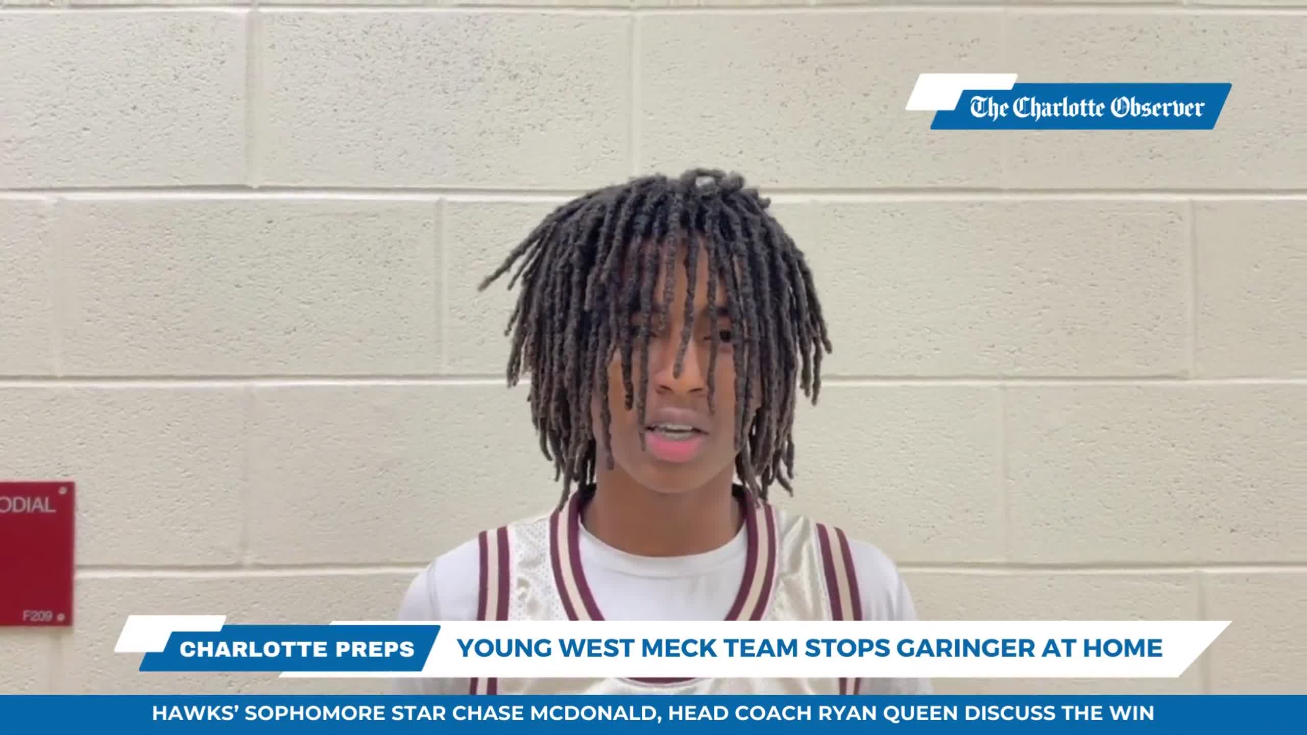 WATCH: West Meck coach, player discusses Garinger win | Charlotte Observer