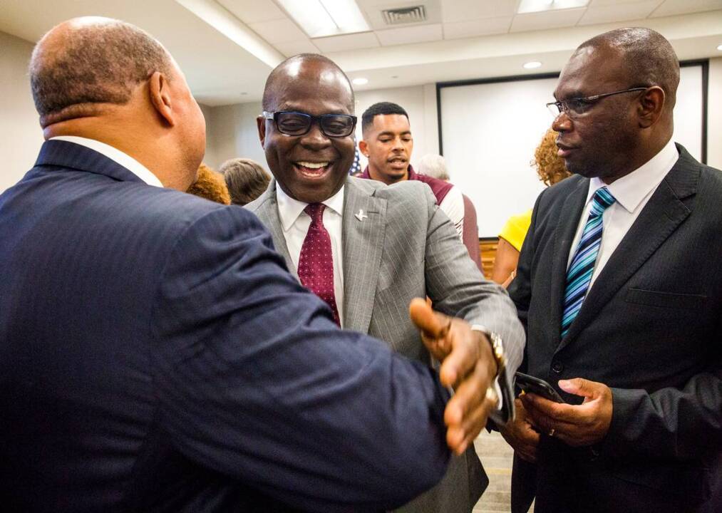 Dr. Johnson O. Akinleye introduced as NCCU's new chancellor introduced ...