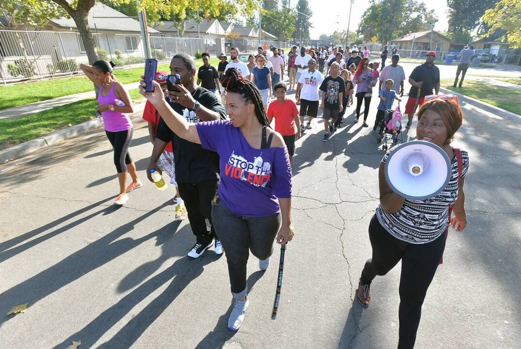 Crowd marches in Fresno Ceasefire March and Peace Rally | Fresno Bee