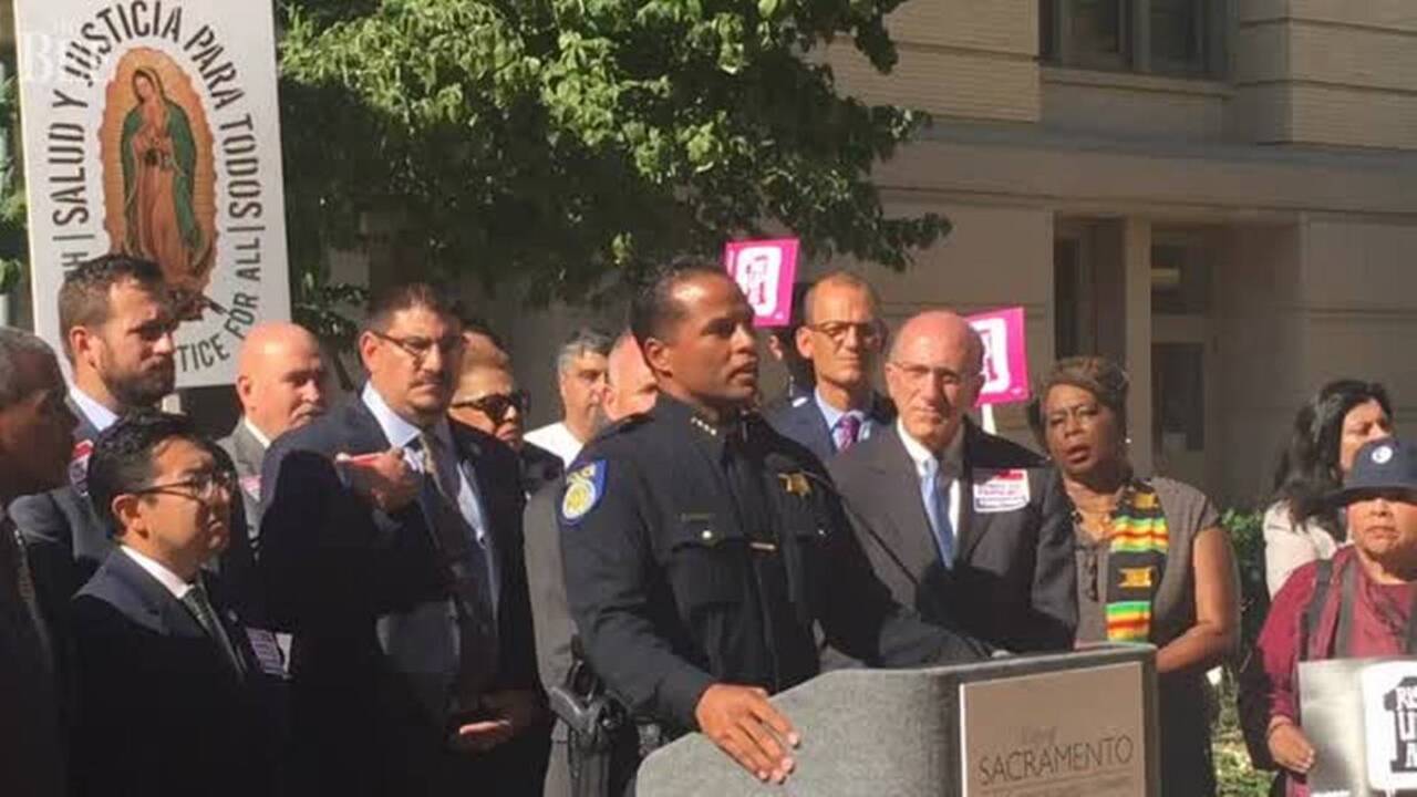 Sacramento Police Chief Daniel Hahn: We will not check the immigration ...