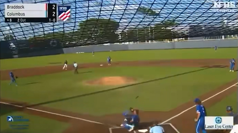 Columbus-Braddock baseball incident in district championship game ...