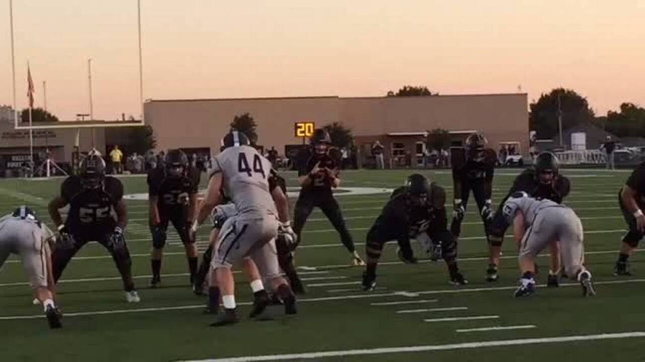 Fossil Ridge high school football Stefan Cobbs diving TD catch | Fort ...