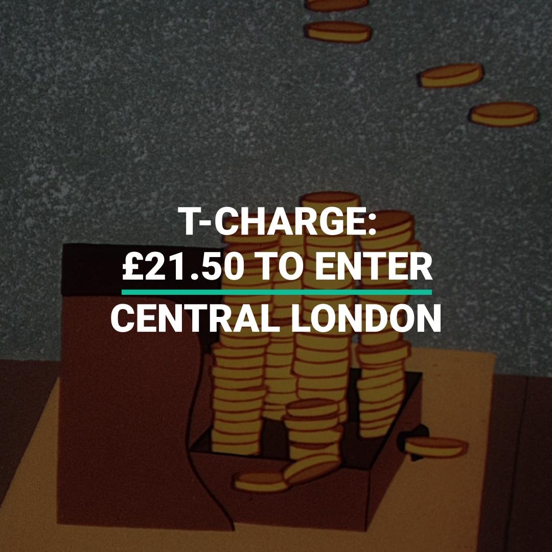 London T-Charge Map, TfL Checker And Everything Else You Need To Know ...