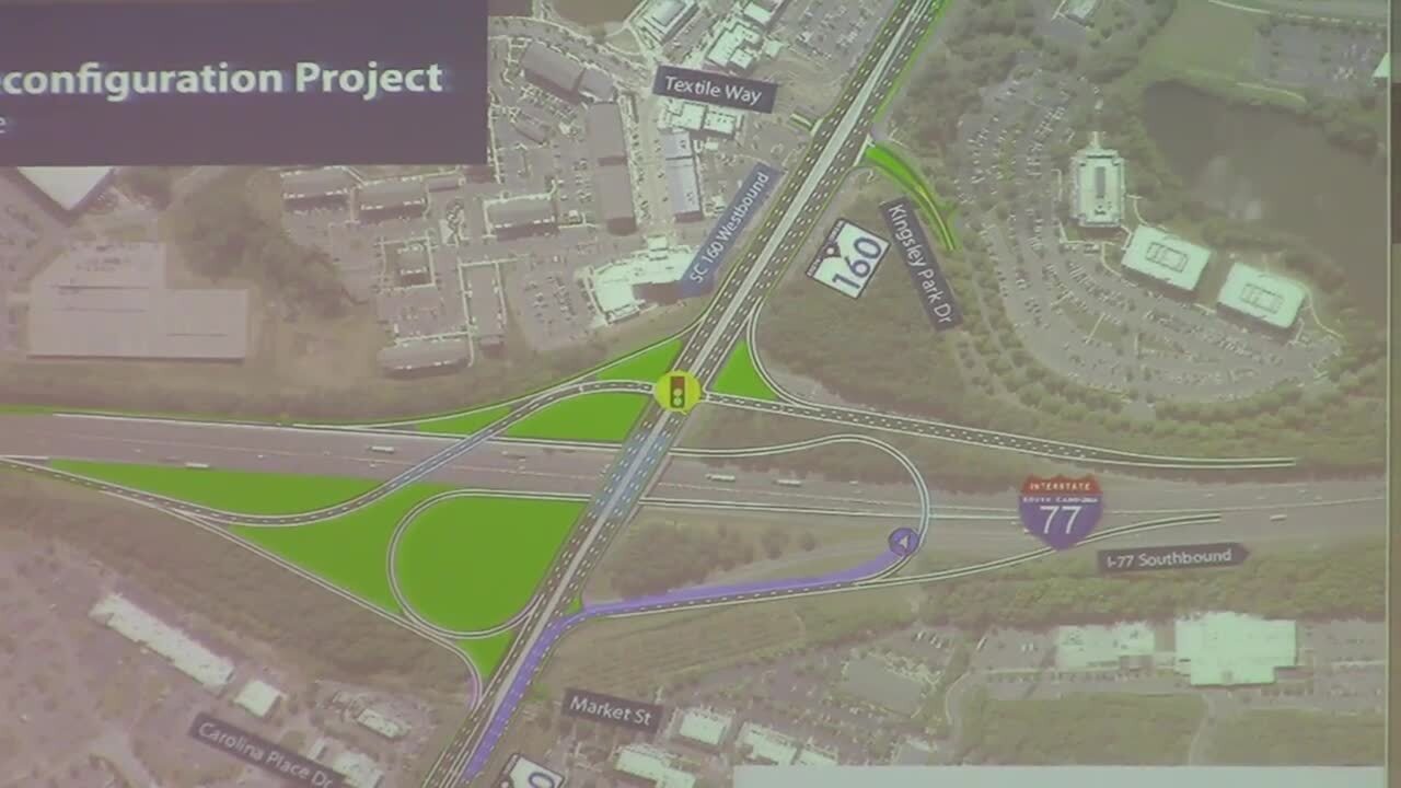 Cost goes up for Fort Mill SC I-77, SC 160 traffic project | Rock Hill ...
