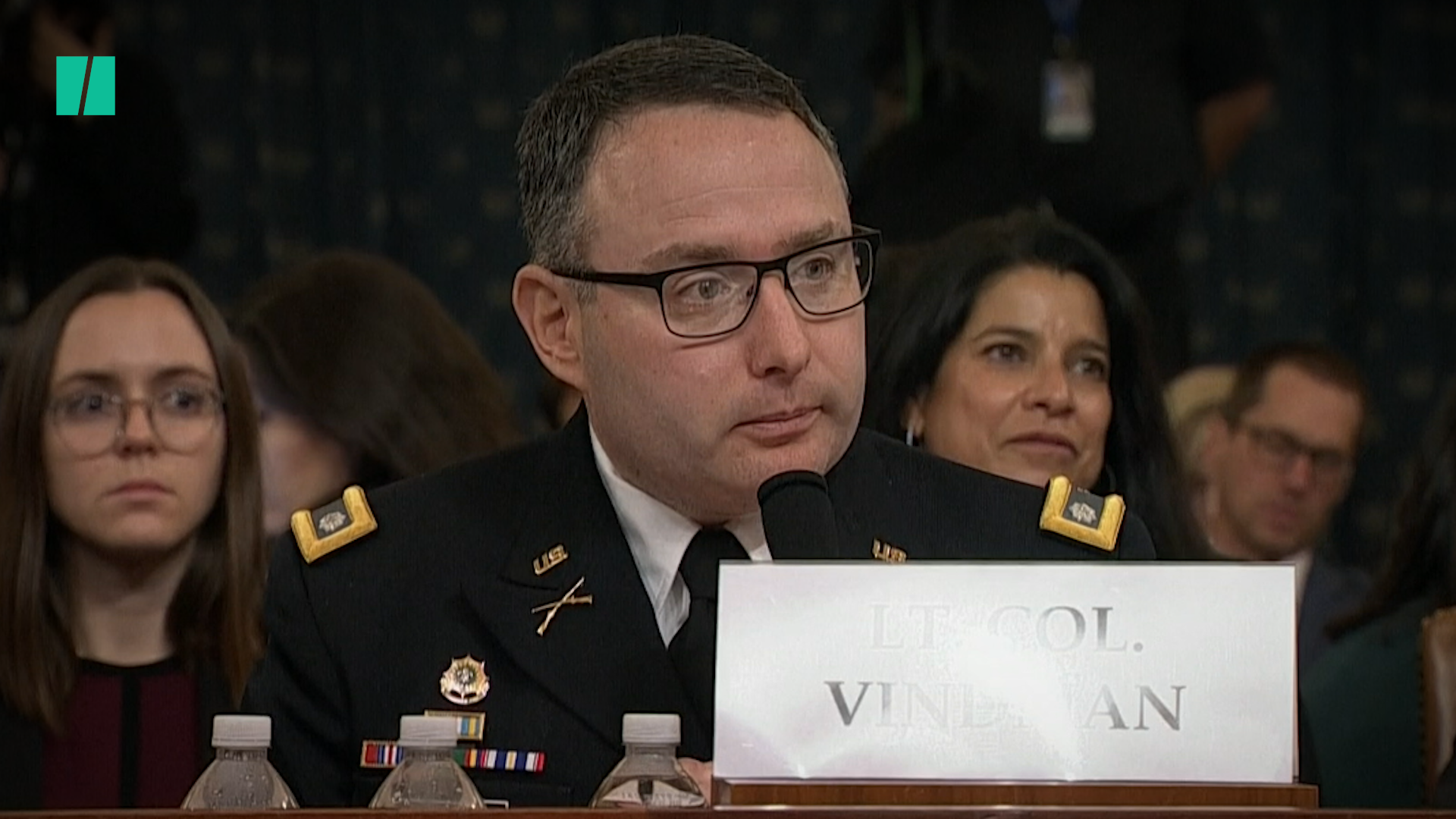 Alexander Vindman, Army Officer Who Testified Against Trump, Escorted ...