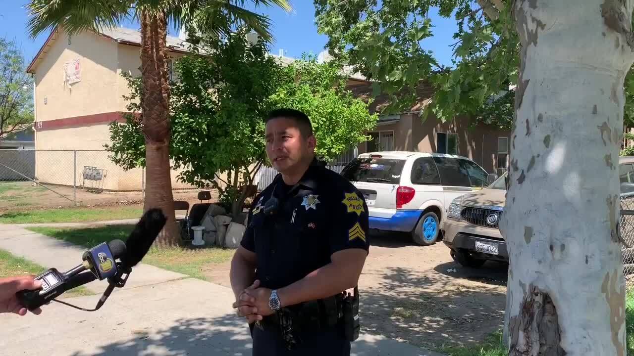 Fresno CA police take knife from man allegedly threatening family ...