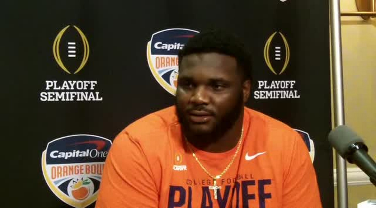 VIDEO: Clemson defender D.J. Reader soaking up Orange Bowl experience ...