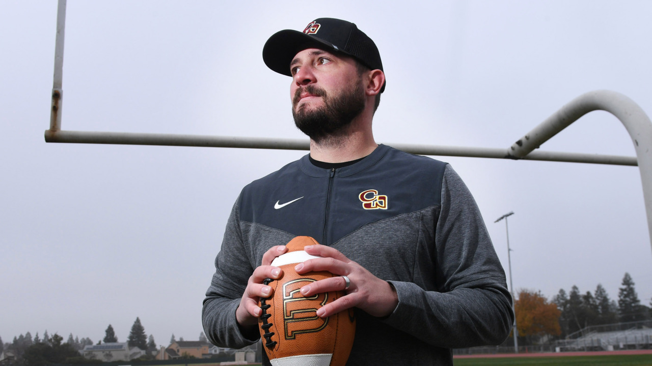 Clovis West head football coach Eric Brown is The Bee's Coach of the ...