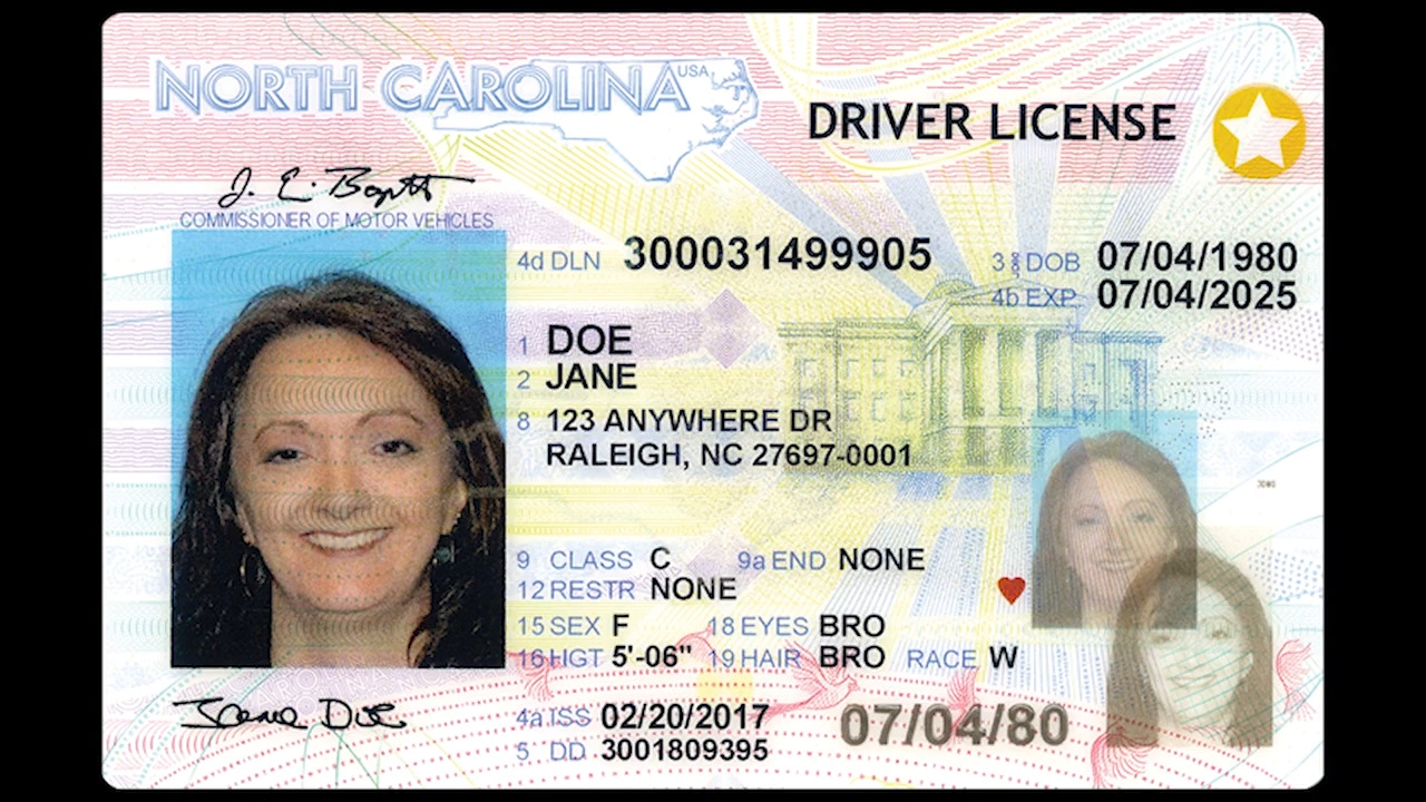 North Carolina DMV Asks Are You Sure You Need A REAL ID The State