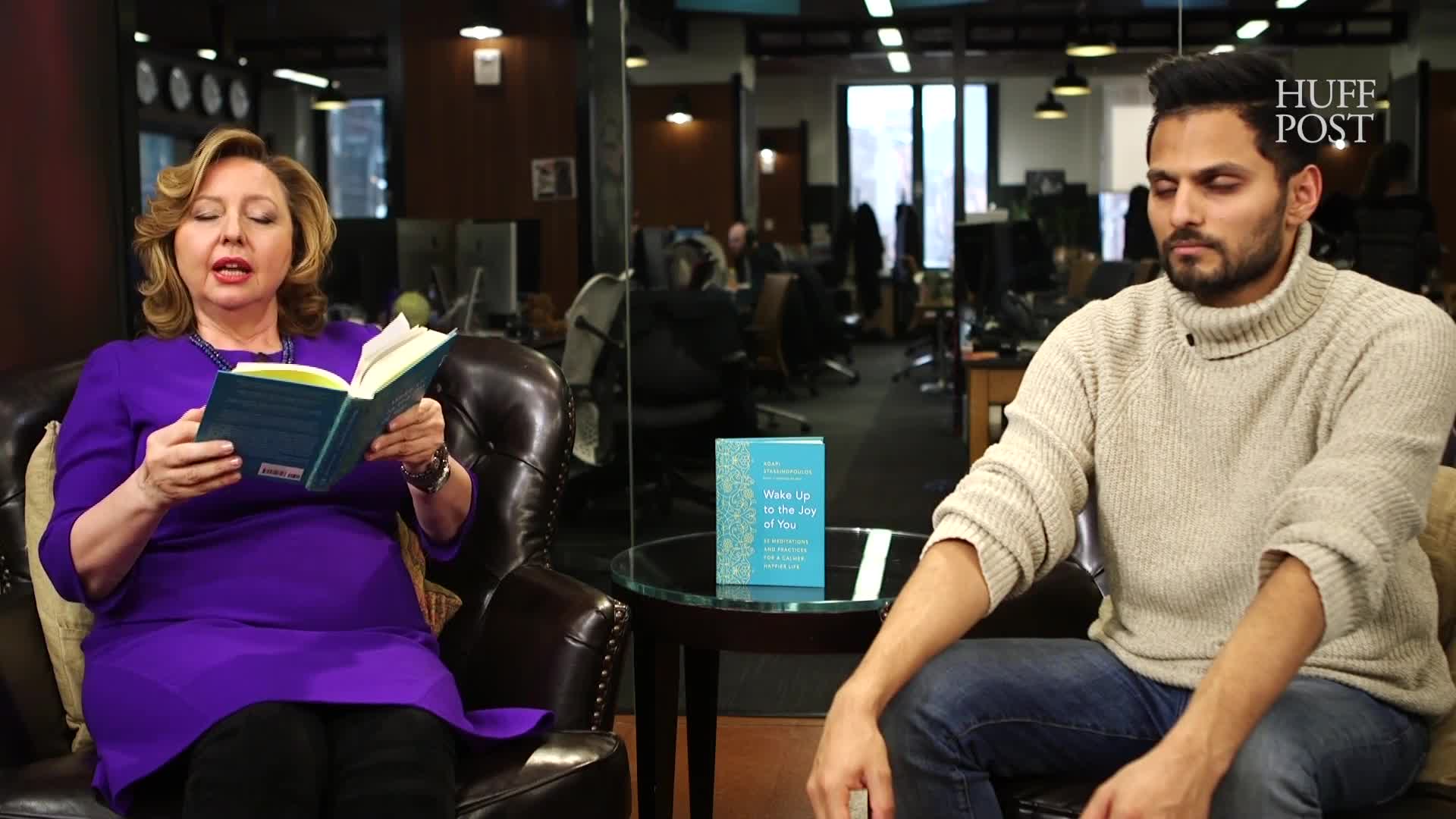 Agapi Stassinopoulos Performs A Meditation | HuffPost Videos