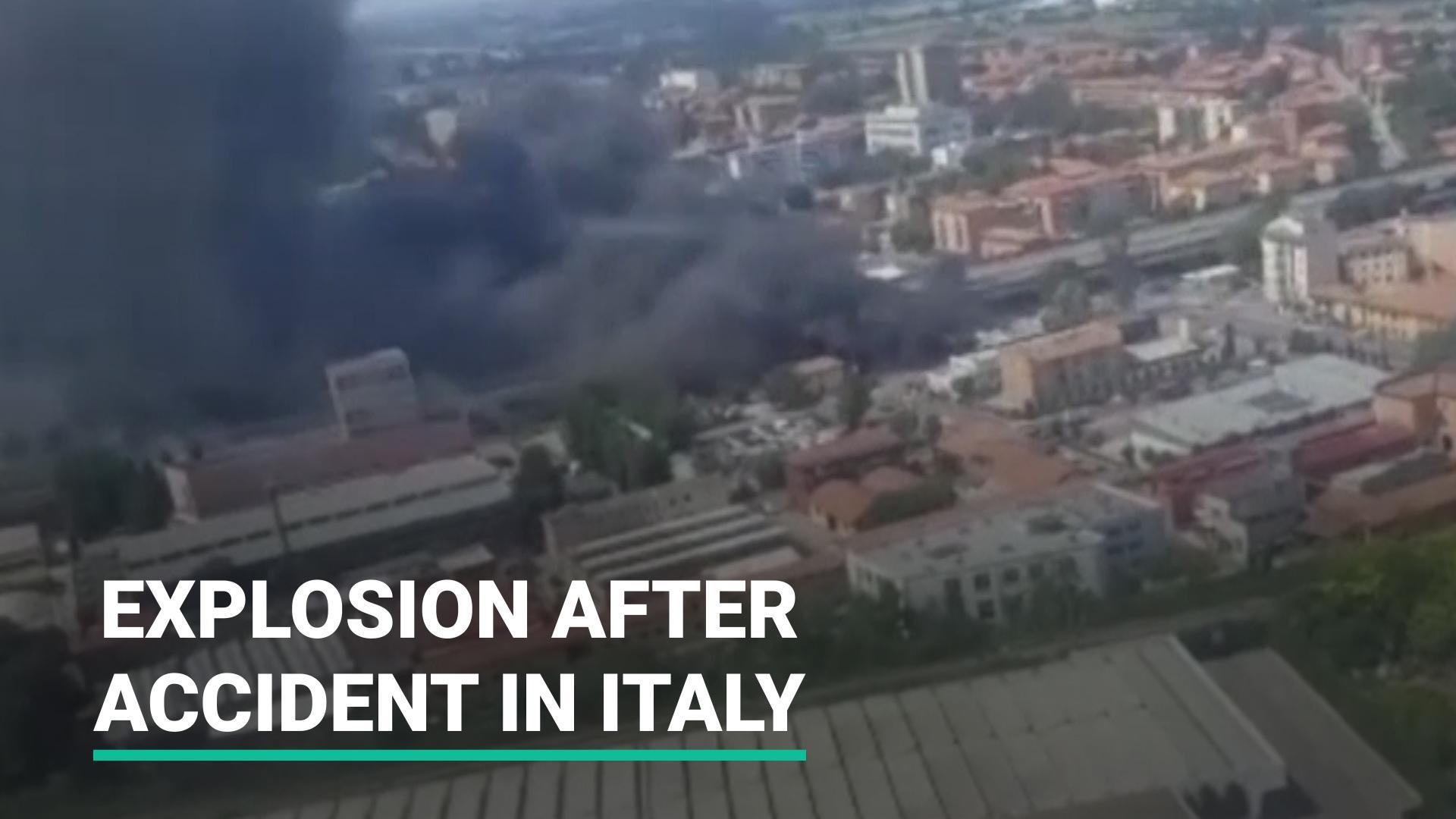 Italy Explosion: Truck Crash Sparks Huge Fireball On Motorway Near ...