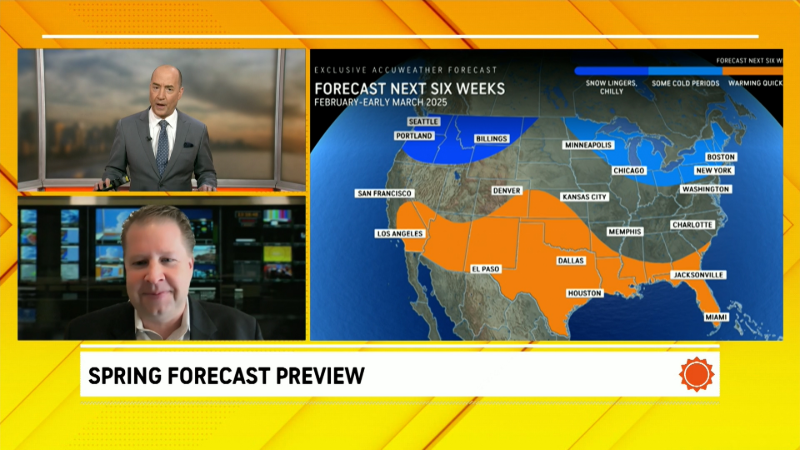 A preview of AccuWeather's 2025 spring forecast | AccuWeather