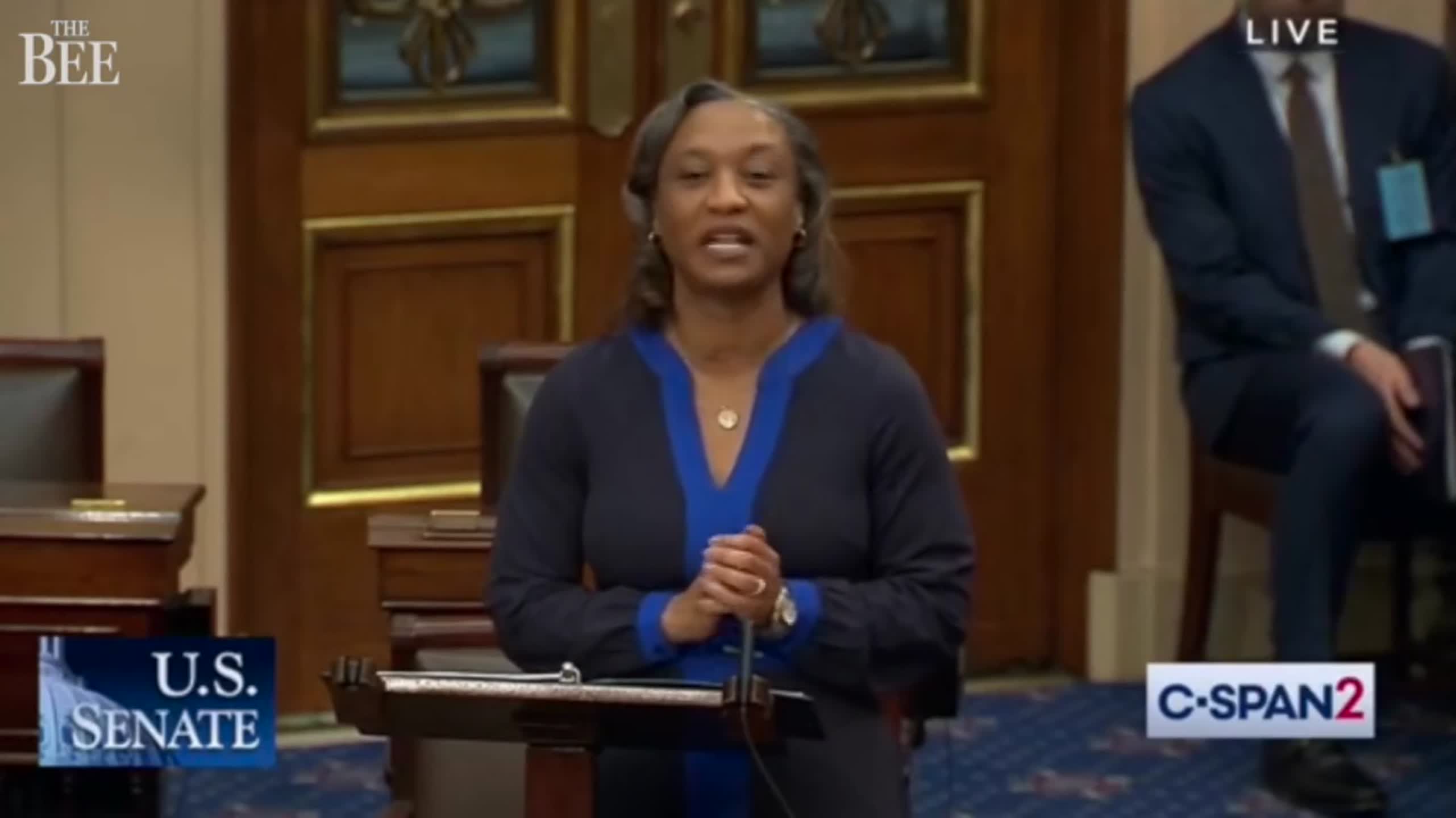 CA Senator Laphonza Butler gives first Senate floor speech | Sacramento Bee