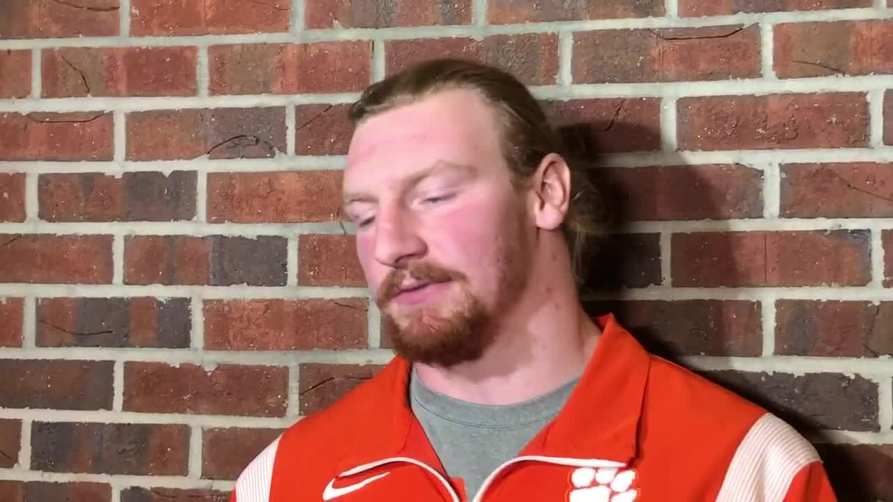 Clemson football Luke Price Miami postgame interview | The State