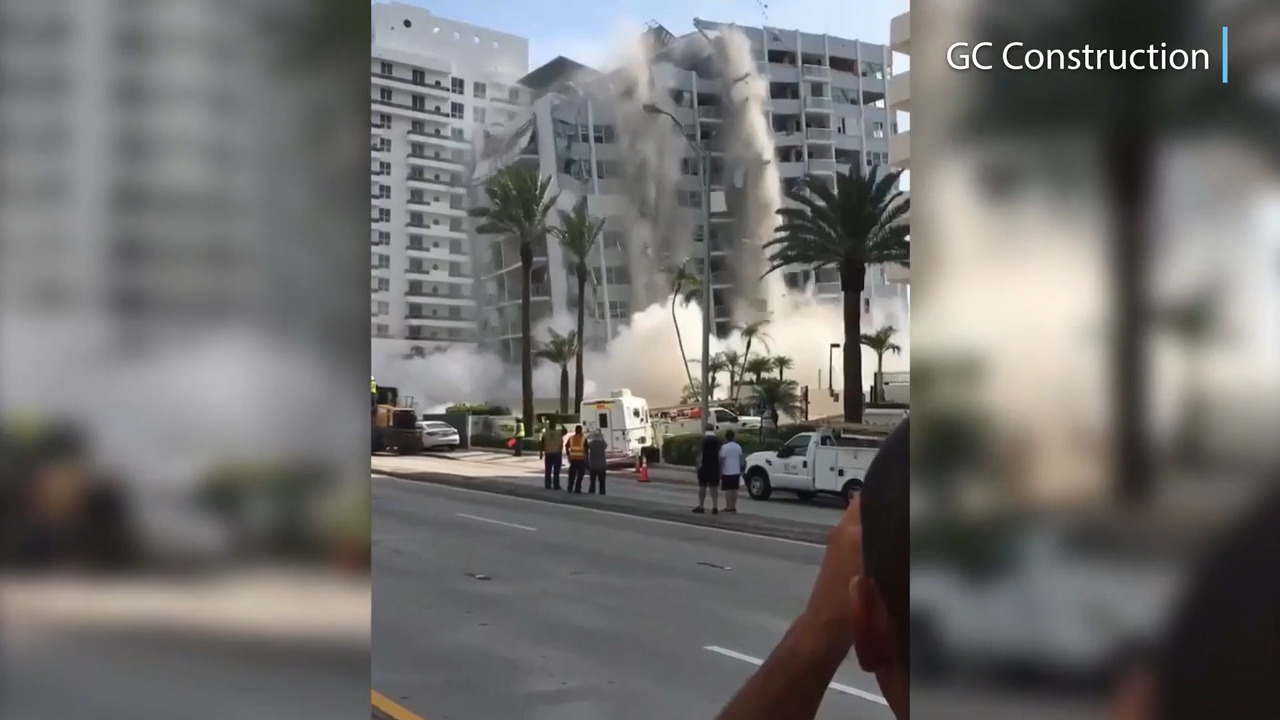 Video shows Miami Beach building collapse | Miami Herald