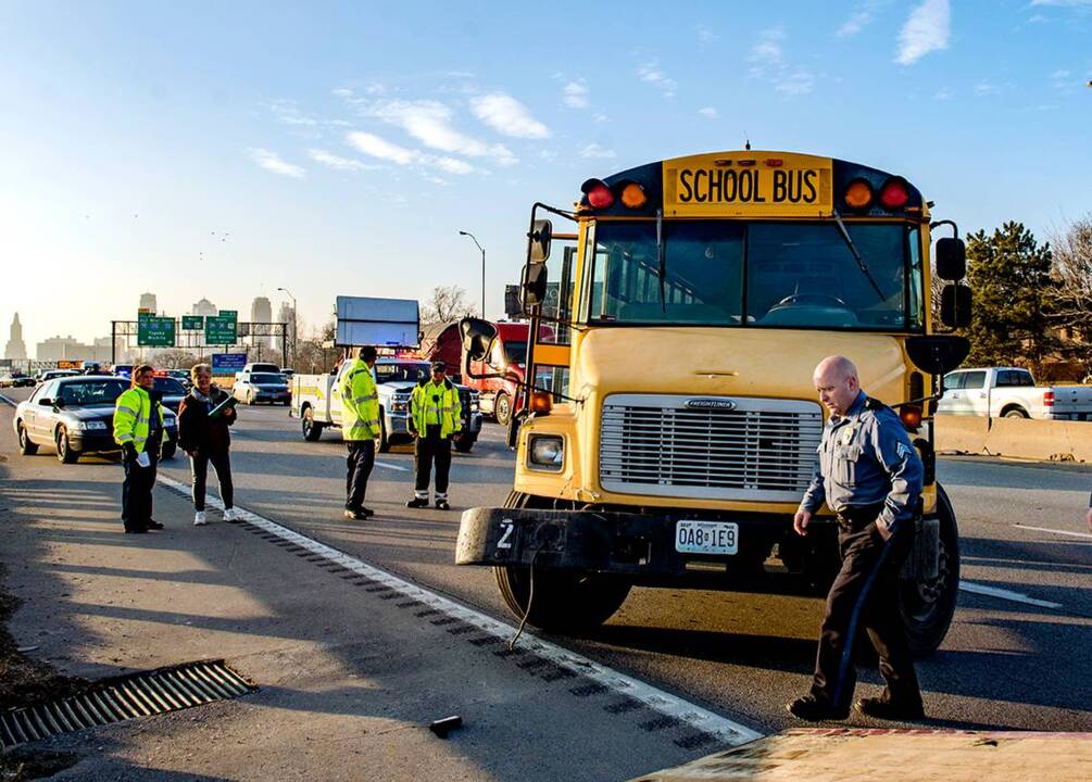 Wrong-way driver causes wreck with school bus | Kansas City Star