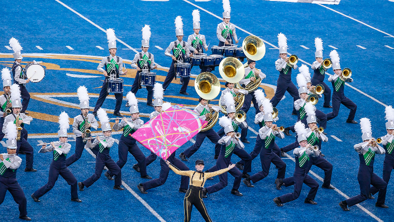 Mountain View High School marching band wins awards for performance ...