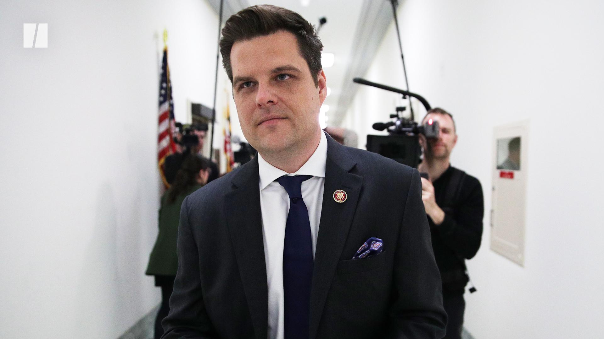 Rep. Matt Gaetz's Woes Deepen As New Report Details Associate's Shady ...