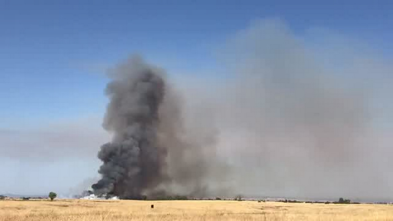 Mather, CA: Crews battling grass fire near Zinfandel | Bellingham Herald